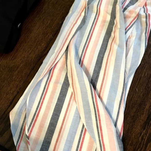 DREW | Pants & Jumpsuits | Drew Wide Split Leg Linen Blend Pants Nwt ...